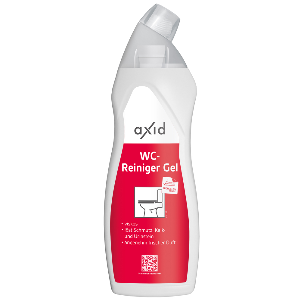 axid WC-Reiniger Aktiv Gel rot 750ml | Sanitärreiniger ...